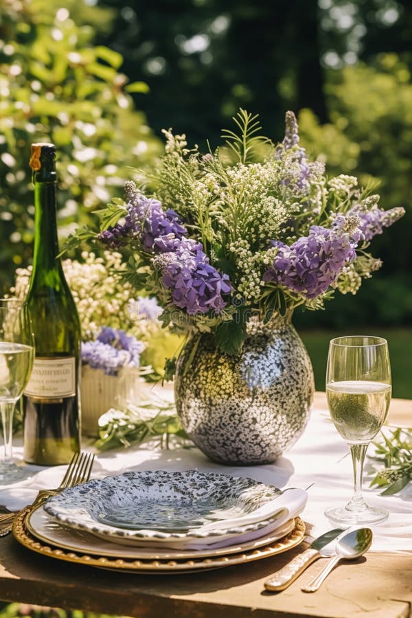 Wedding Tablescape, Elegant Formal Dinner Table Setting, Table Scape ...