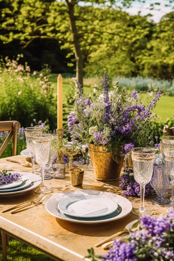 Wedding Tablescape, Elegant Formal Dinner Table Setting, Table Scape ...