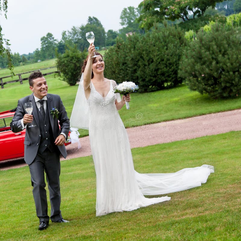 Wedding toast stock photo. Image of sweet, beverage, glass - 40514472
