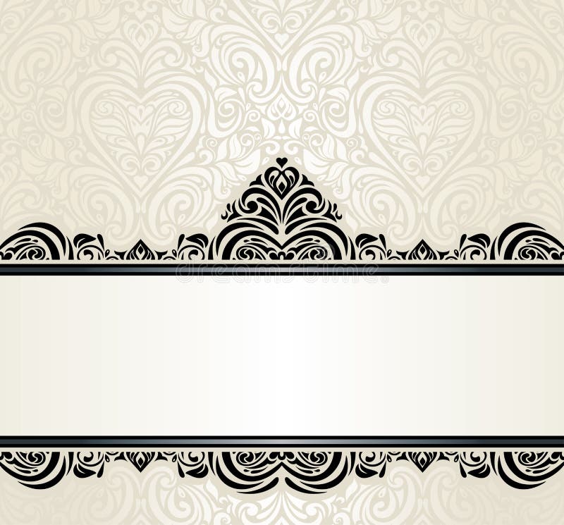 Wedding Vintage Turquoise Invitation Design Stock Illustration ...