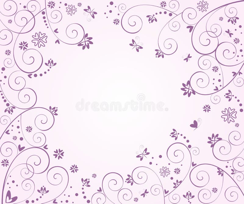 Wedding violet card stock vector. Illustration of leaf - 55345992