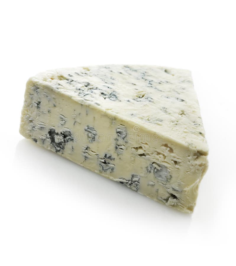 Wedge of Blue Cheese stock photo. Image of mold, slice - 32821038