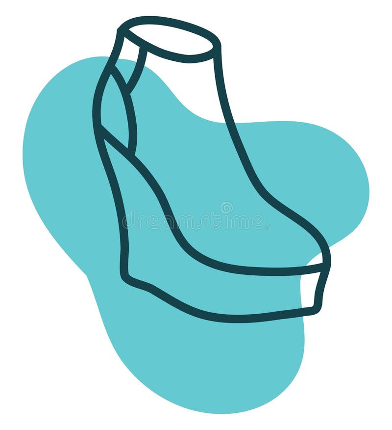 Wedge Heel Stock Illustrations – 393 Wedge Heel Stock Illustrations ...