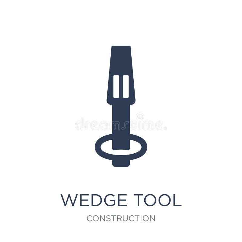Wedge Tool Outline Vector Icon. Thin Line Black Wedge Tool Icon, Flat ...