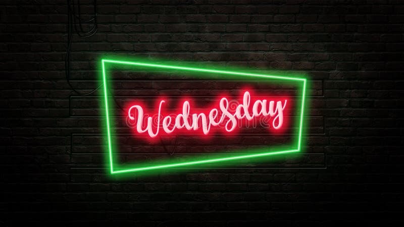 Wednesday Cartoon Text Stock Illustrations – 514 Wednesday Cartoon Text ...