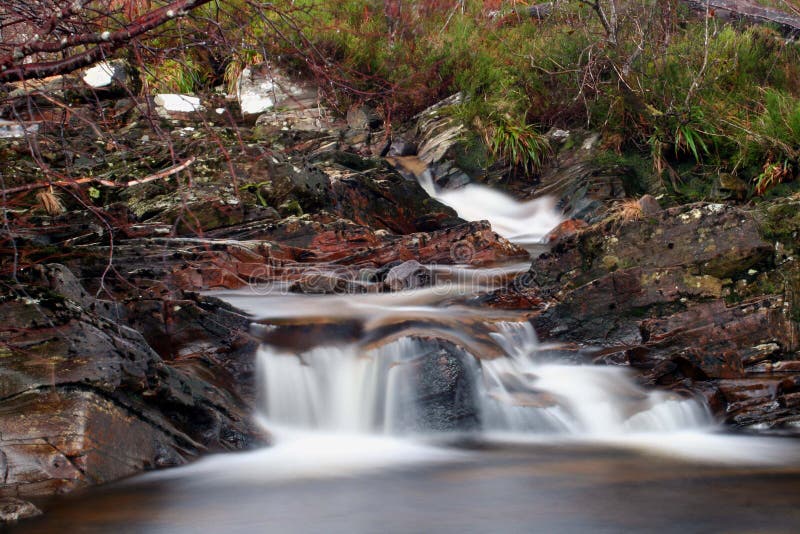Wee Burn stock image. Image of scotland, stream, waterfall - 17435563