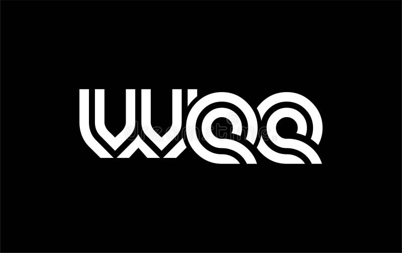 WEE Creative Unique Modern Letter Logo Design Stock Vector ...