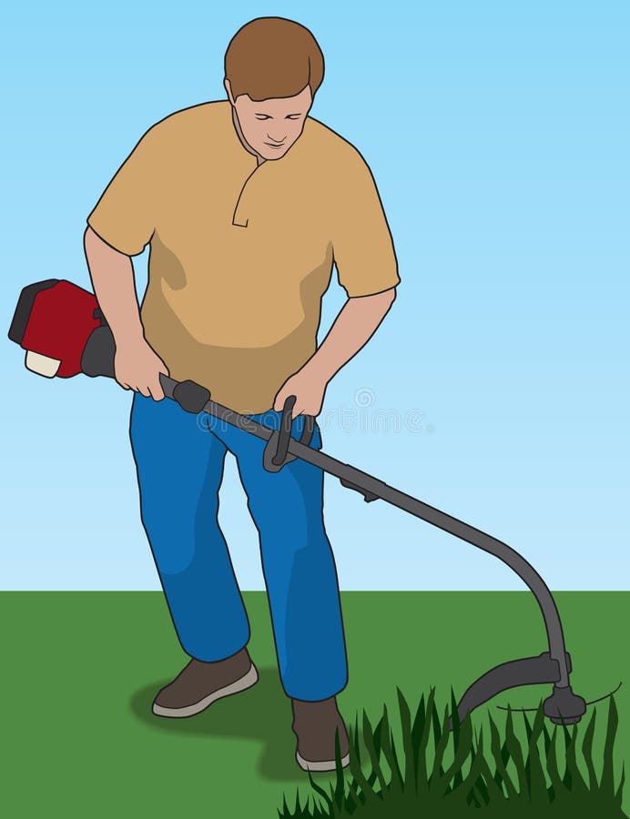 Weed Whacker Stock Illustrations – 12 Weed Whacker Stock Illustrations ...