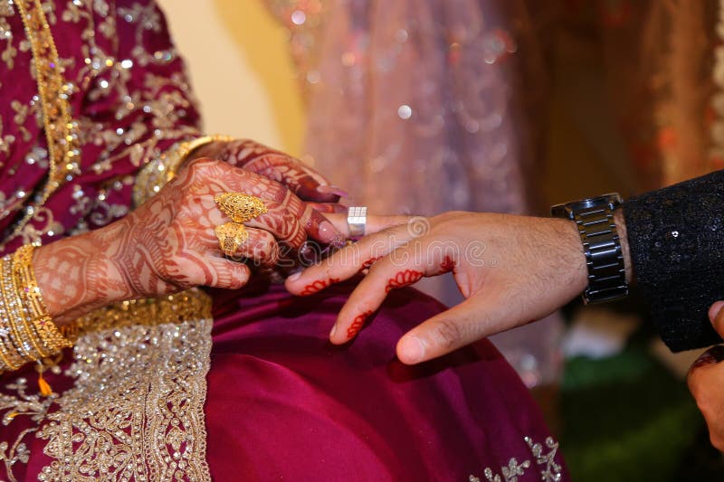 Weeding ring stock image. Image of finger, bridegroom - 318885205