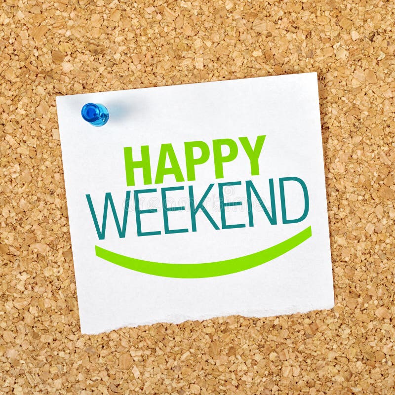 Week-end heureux image stock. Image du panneau, tissu - 36665519