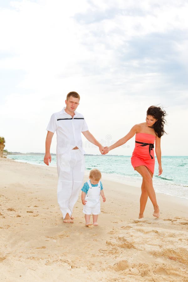 Weekend at the beach stock photo. Image of daddy, coast - 10400706
