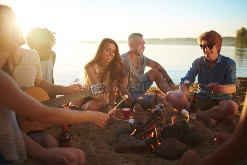 Weekend on the beach stock image. Image of party, hangout - 91184577