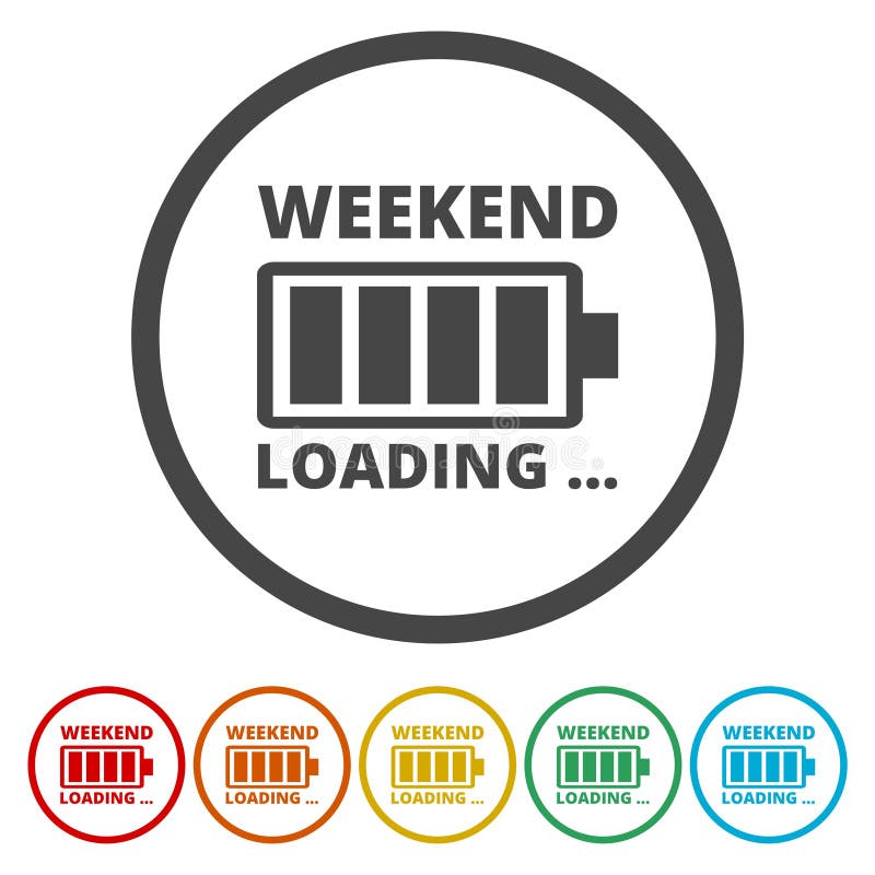 Weekend S Coming Soon Illustration Stock Vector - Illustration of ...