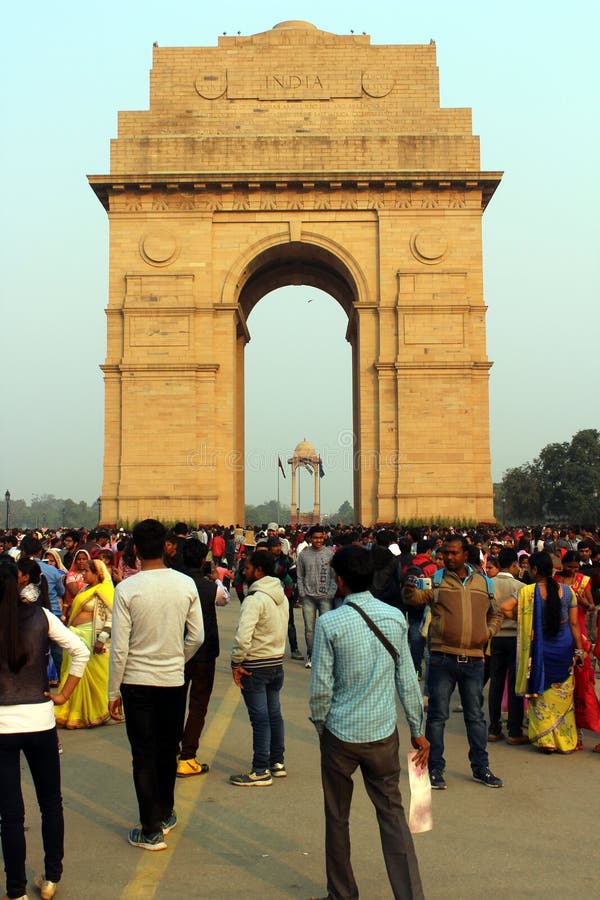 India Gate, New Delhi, India Editorial Stock Image - Image of gate ...