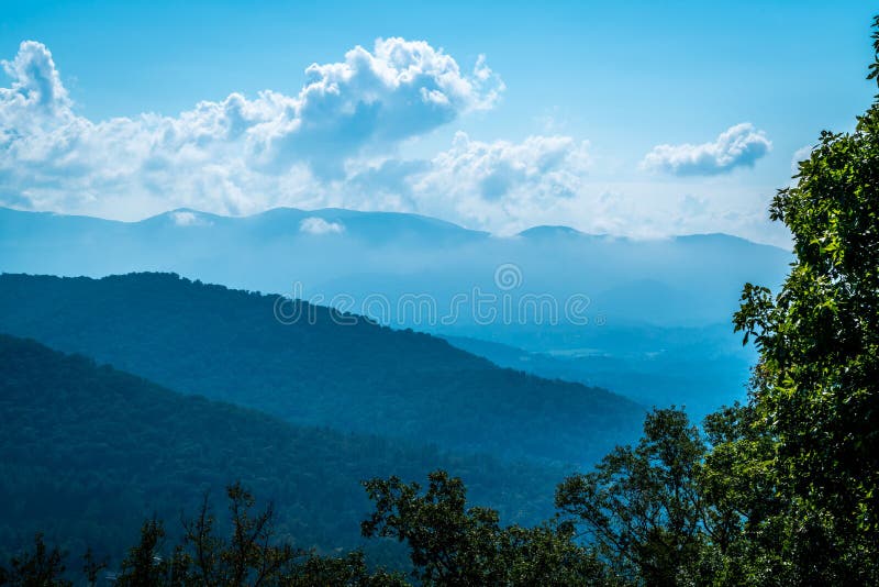 A Weekend Drive on the Parkway Stock Photo - Image of calm, landscape ...
