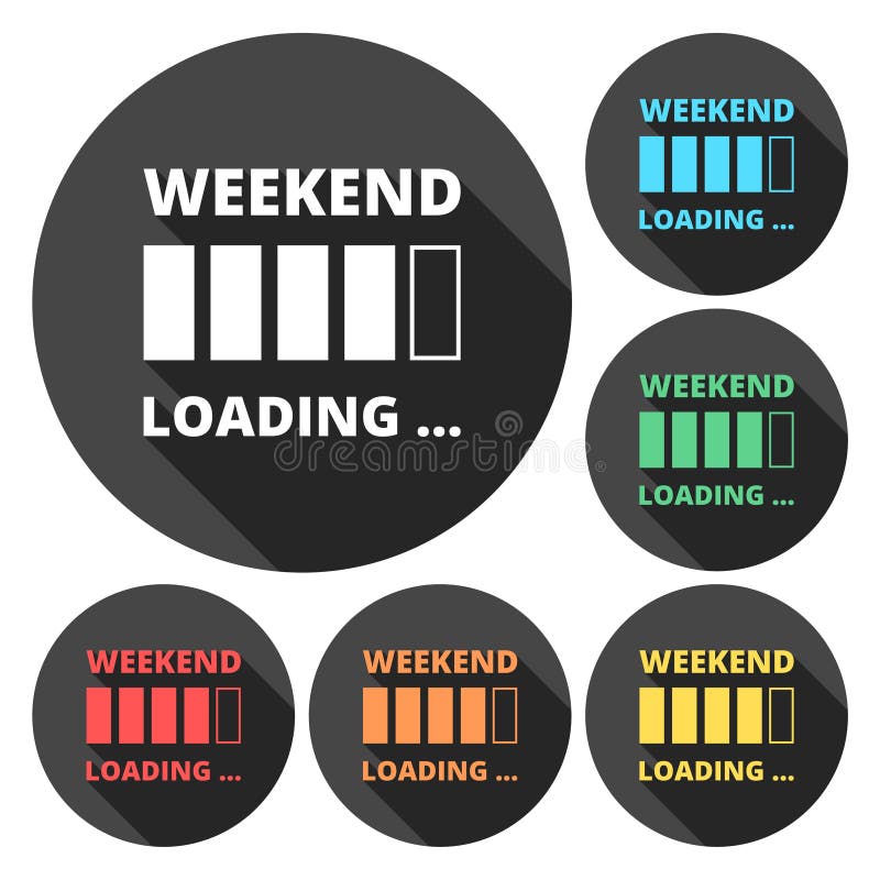 Long Weekend Loading Stock Illustrations – 57 Long Weekend Loading ...