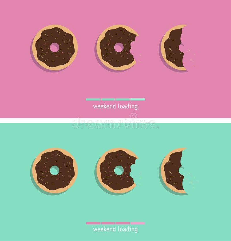 Weekend loading stock vector. Illustration of cuisine - 57907204