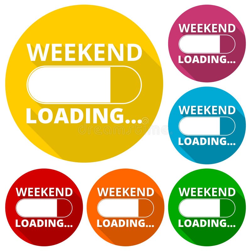Long Weekend Loading Stock Illustrations – 63 Long Weekend Loading ...