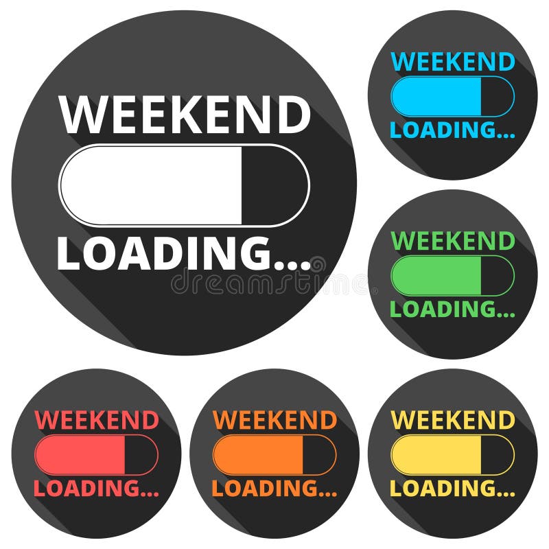 Long Weekend Loading Stock Illustrations – 63 Long Weekend Loading ...