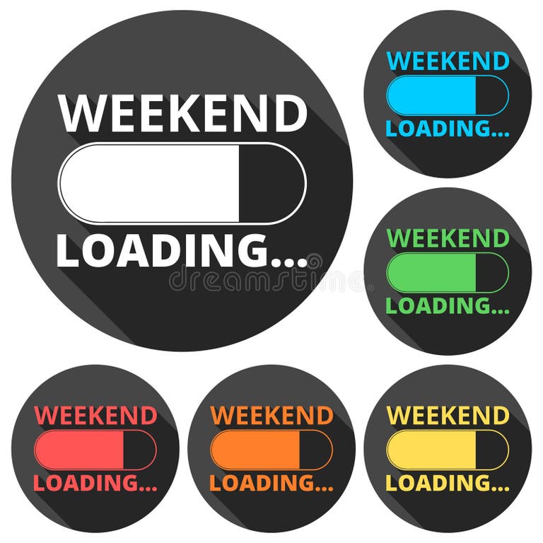 Long Weekend Loading Stock Illustrations – 63 Long Weekend Loading ...