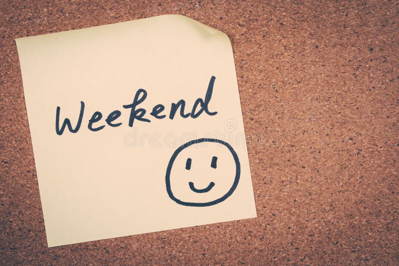 Weekend stock image. Image of relaxation, word, text - 54964543