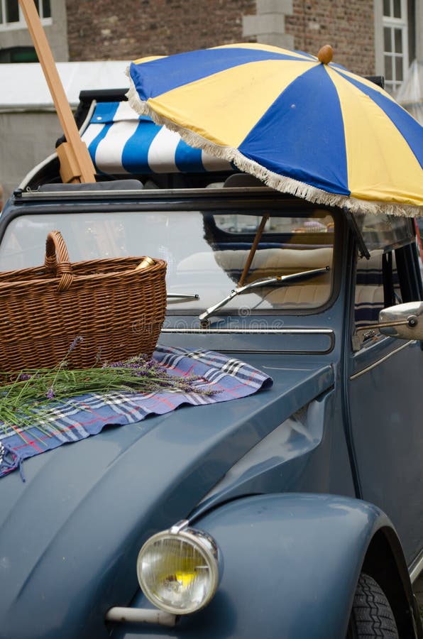 Weekend picnic by car. stock image. Image of rest, relaxation - 43081881
