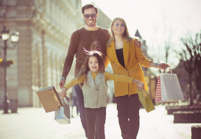Weekend for shopping stock photo. Image of caucasian - 222254220