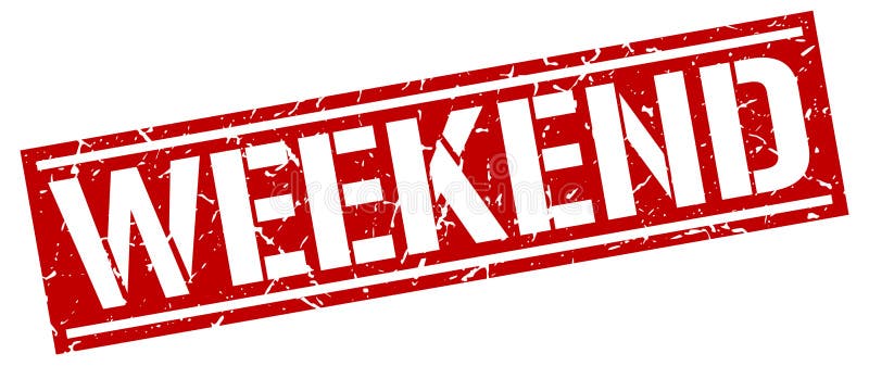 Weekend stamp stock vector. Illustration of vintage - 120296178