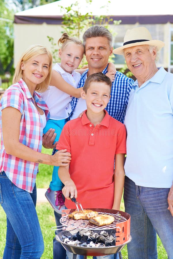 Weekend Together with Family Stock Photo - Image of adult, generation ...