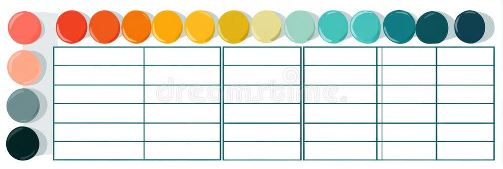 Weekly Homework Tracking Sheet Infographic Featuring a Minimalist Table ...