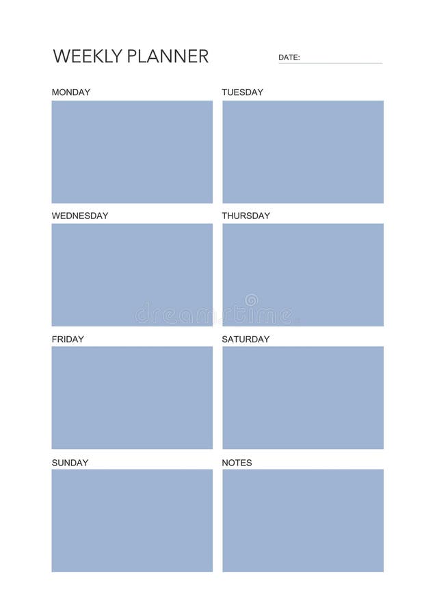 Calendar for 2024 Week Starts Monday. Simple Vector Graphic Stock ...