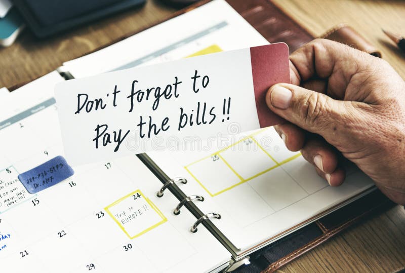 Weekly Planner Diary Organize To Do List Concept Stock Image - Image of ...