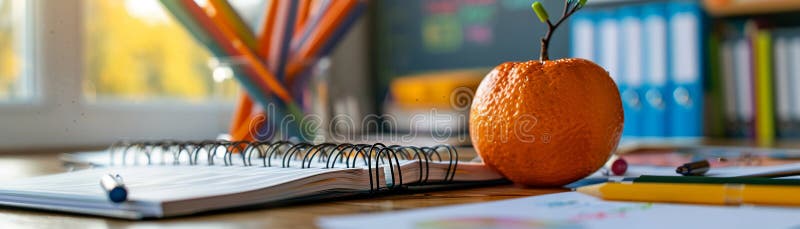 Weekly Planner Filled with School Subjects and Tasks, Concept of Time ...