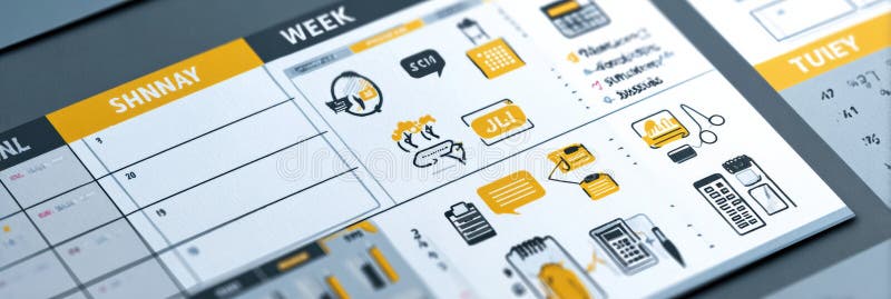 Planner Infographic Layout Stock Photos - Free & Royalty-Free Stock ...