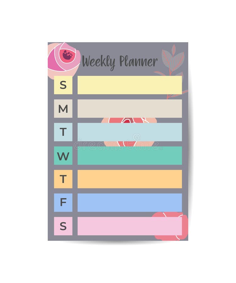 To Do Planner Template daily Check List Printable Check Lists Template ...