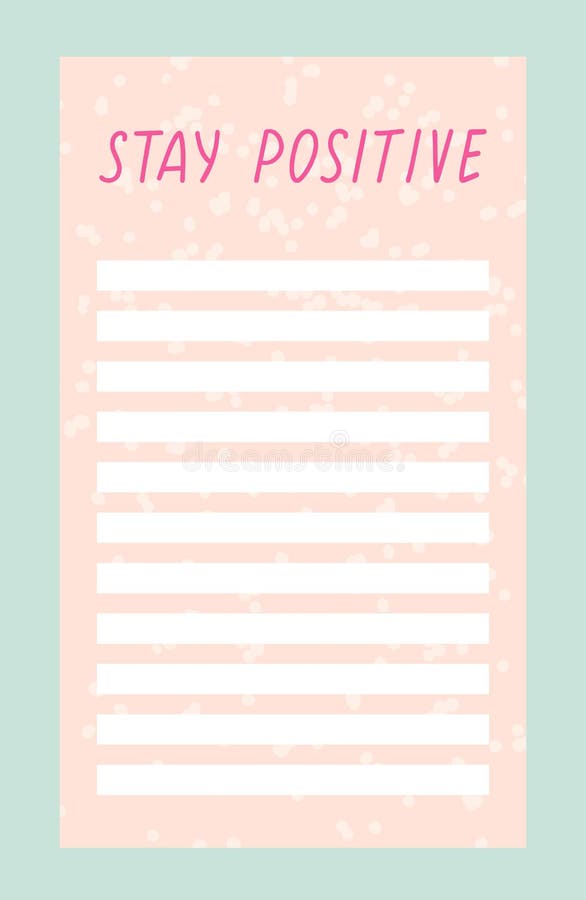 Weekly or daily planner stock vector. Illustration of vector - 259301677