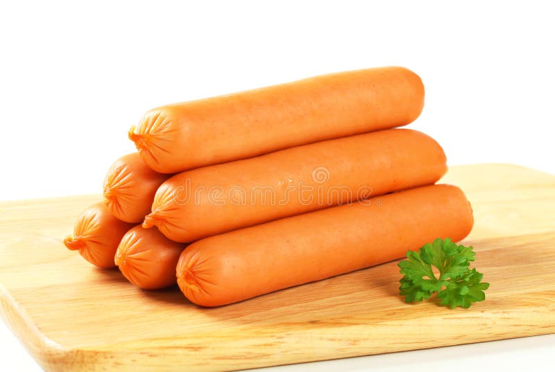 Weense worstjes stock afbeelding. Image of peterselie - 32843979