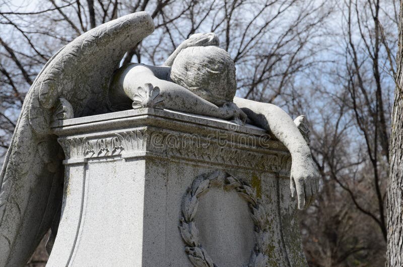 Weeping angel stock image. Image of arms, statue, angel - 33117865