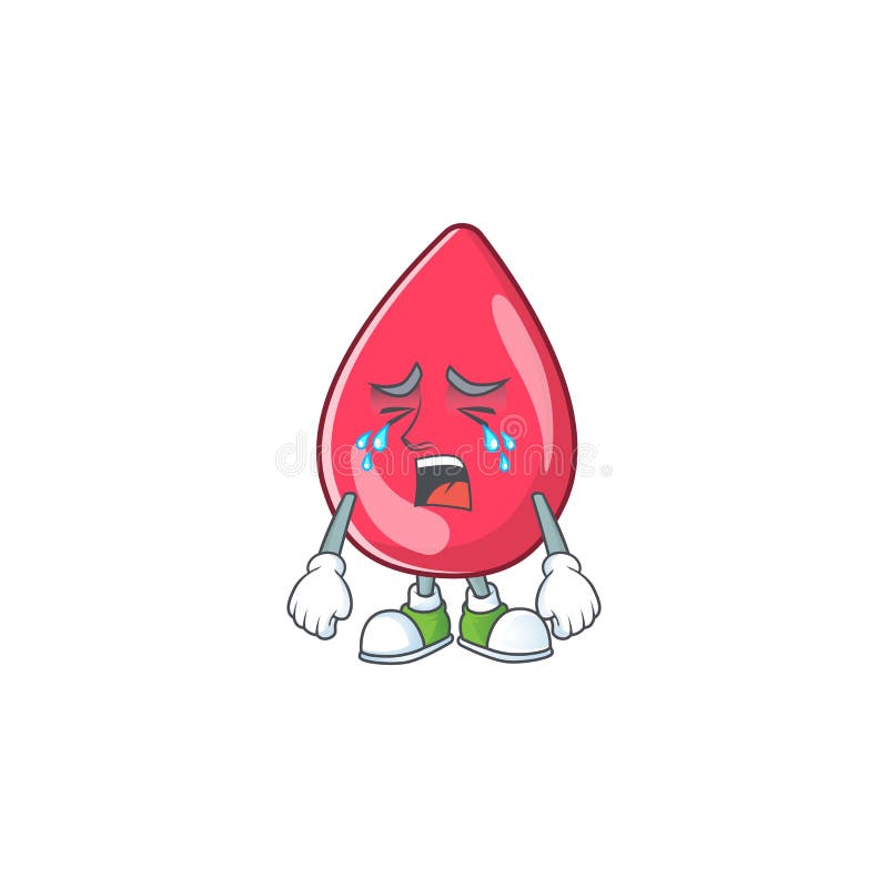 Sad Blood Cartoon Character Stock Illustrations – 591 Sad Blood Cartoon ...