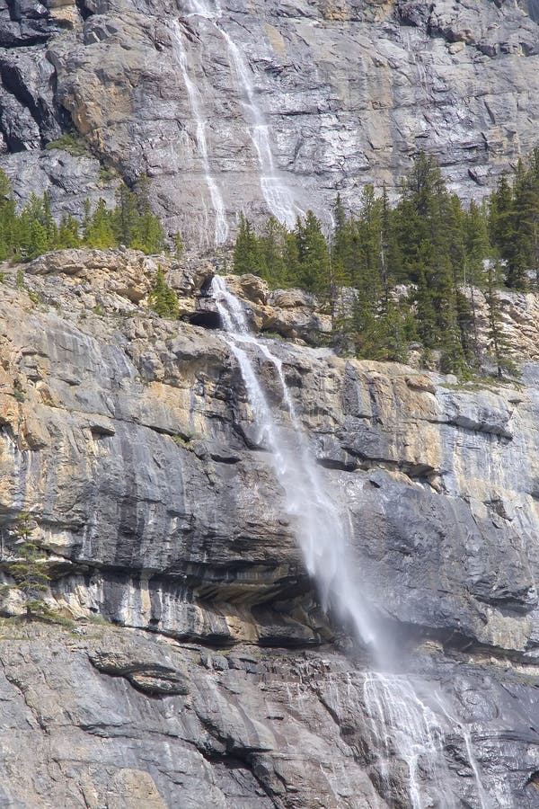 Weeping Wall, Banff National Park, Alberta, Canada Stock Image - Image ...