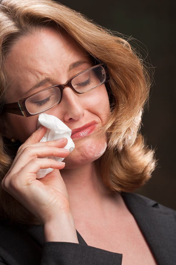 Weeping woman crying stock photo. Image of emotional - 10970256