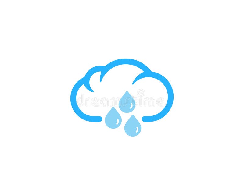 Weer En Seizoenpictogram Logo Design Element Vector Illustratie ...