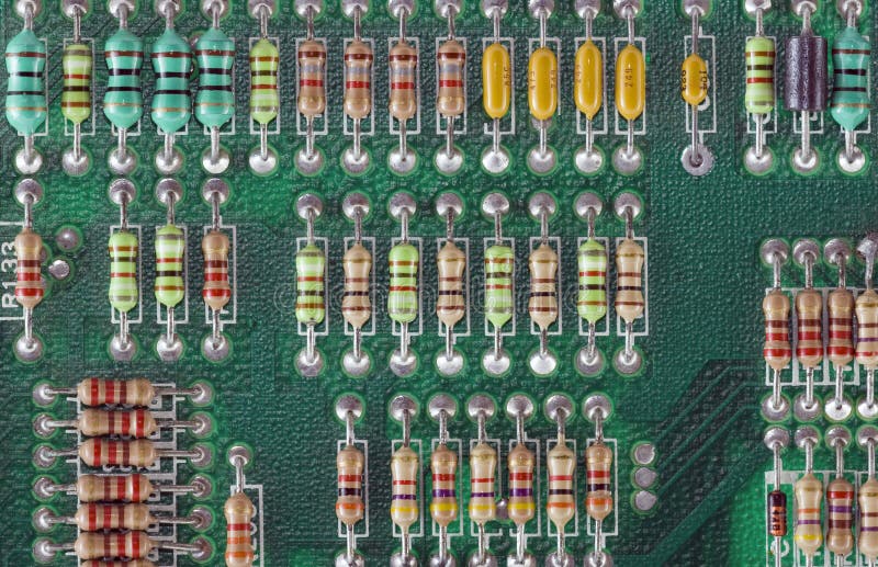 Weerstanden stock afbeelding. Image of schema, wegen, elektronisch ...