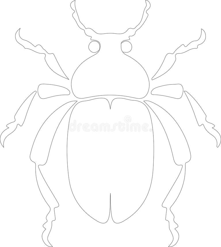 Weevil Outline Stock Illustrations – 77 Weevil Outline Stock ...