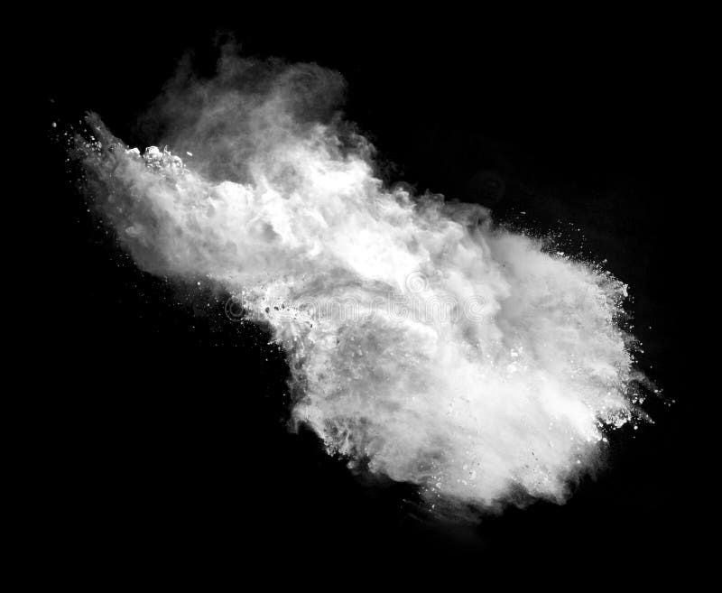 Schwarzer Staub stockbild. Bild von dunkel, sprühen, spritzen - 38238097