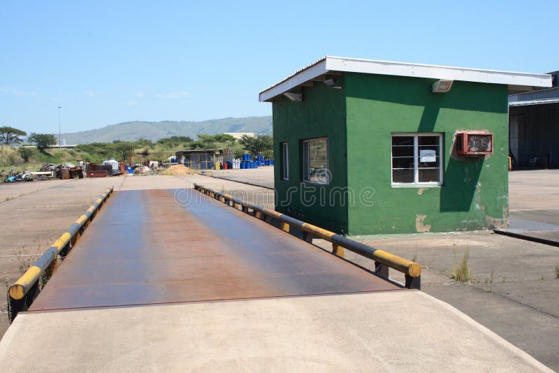 Weighbridge stock photo. Image of green, outside, trade - 4224036