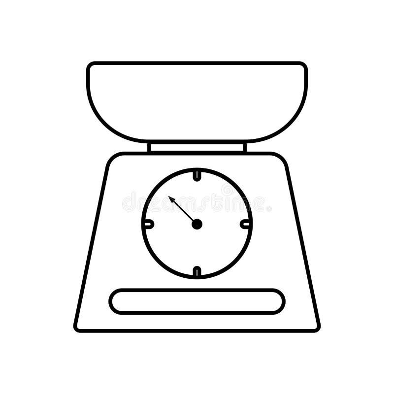 Weighing icon stock vector. Illustration of instrument - 315951310