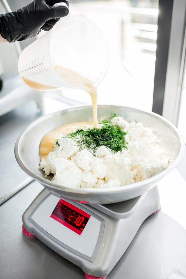 Weighing Scale With Baking Ingredients Stock Image - Image of homemade ...