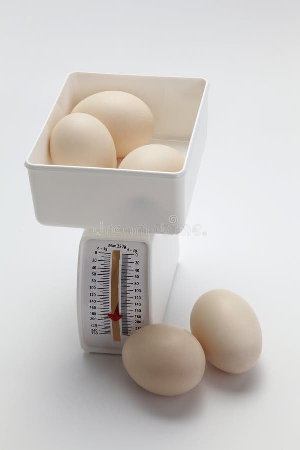 Vintage Kitchen-scales with Eggs Stock Photo - Image of home ...