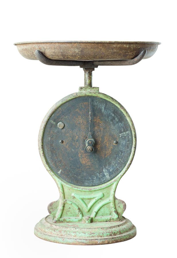 Old weighing machine stock image. Image of metallic, counterbalance ...